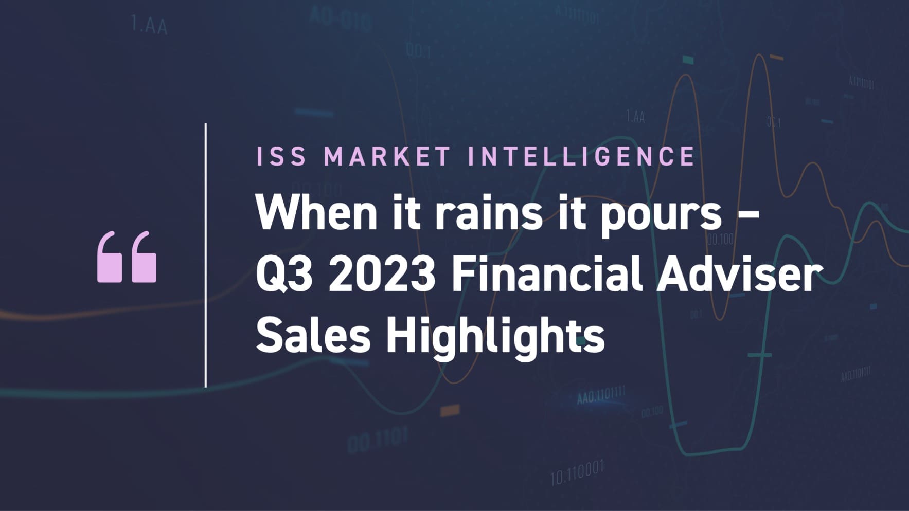 Exploring the UK Investment Landscape: Q3 2023 Highlights - ISS Market ...